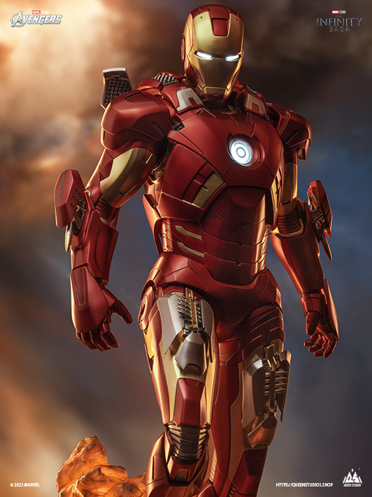 Iron Man Mark VII 1/3 Statue - Queen Studios [Official]