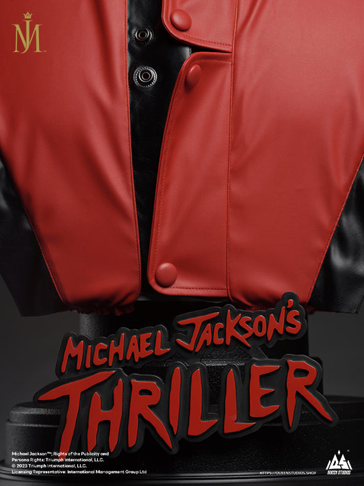 Michael Jackson Thriller Life-Size Bust - Queen Studios [Official]