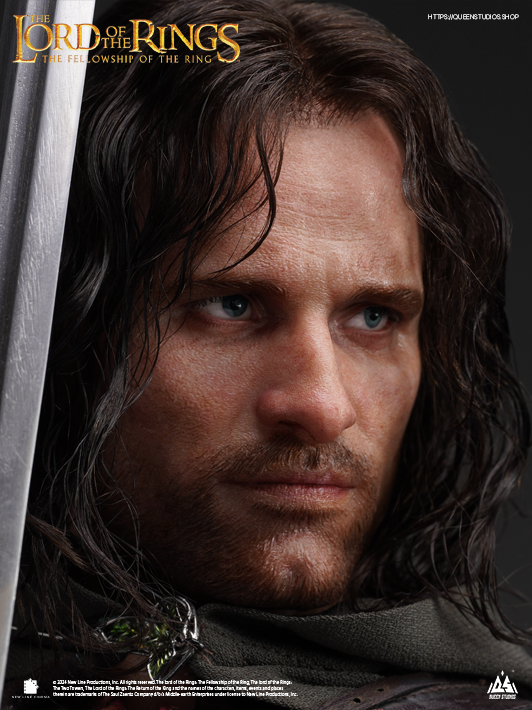 Aragorn 1:3 Scale Hyperreal Statue - Queen Studios (Official)