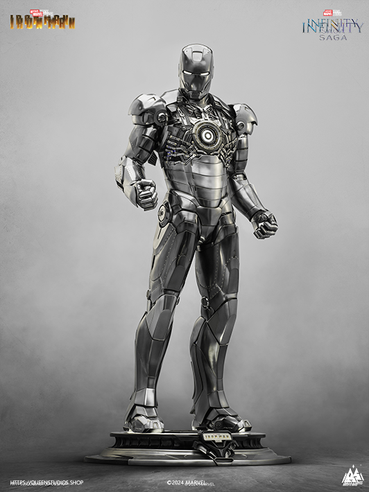 Iron Man Mark II 1/1 Life-size Statue - Queen Studios (Official)