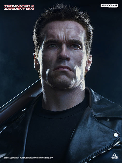 Terminator 2: T-800 Life-Size Bust - Queen Studios [Official]