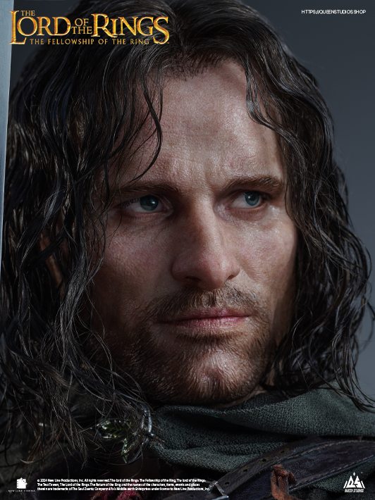Aragorn 1:3 Scale Hyperreal Statue - Queen Studios (Official)