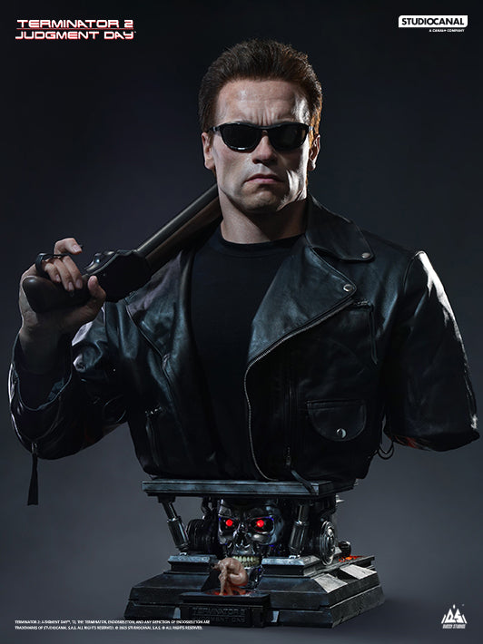 Terminator 2: T-800 Life-Size Bust - Queen Studios [Official]