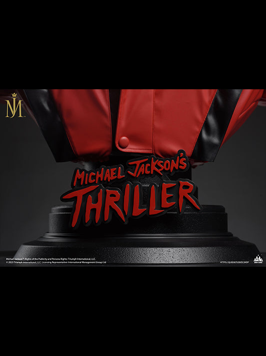 Michael Jackson Thriller Life-Size Bust - Queen Studios [Official]