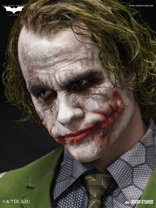 The Joker (The Dark Knight) Life-Size Bust - Queen Studios (Official)