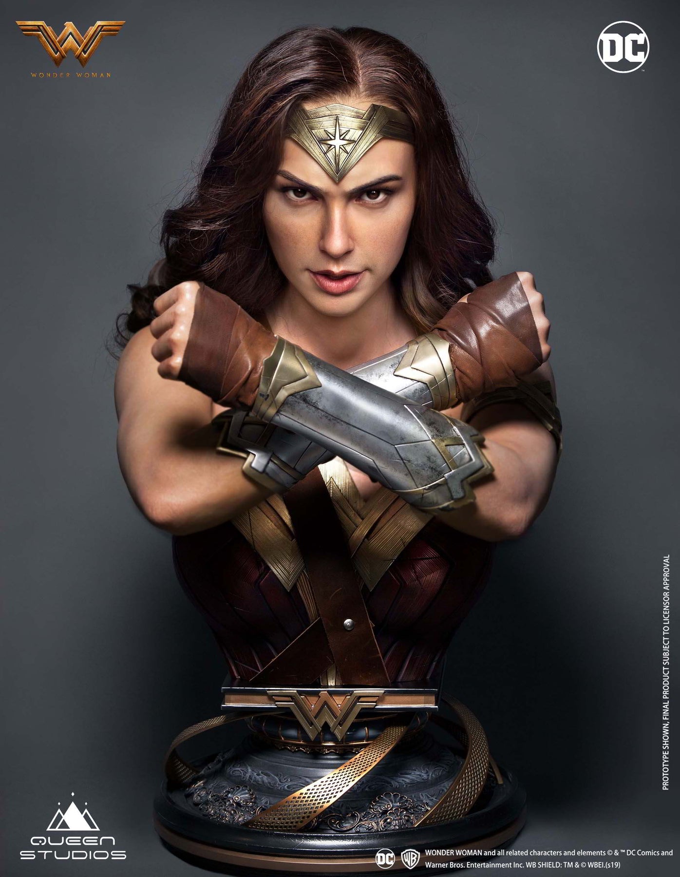 Wonder Woman 1:1 Lifesize Bust - Queen Studios (Official)