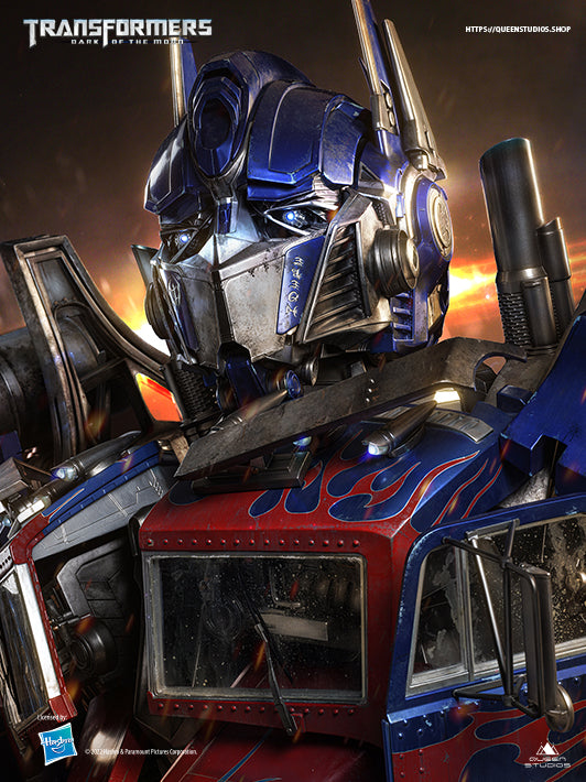 Optimus Prime Human-size Bust - Queen Studios (Official)
